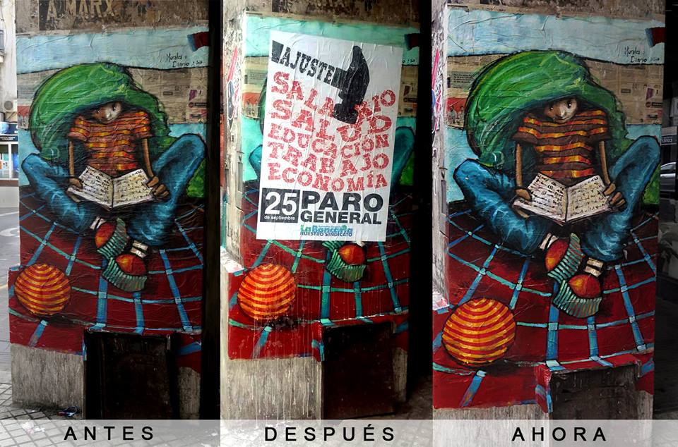 La historia de un mural - La Vanguardia